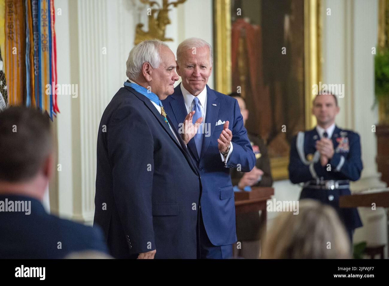 Washington, United States. 05th July, 2022. President Joe Biden awards ...