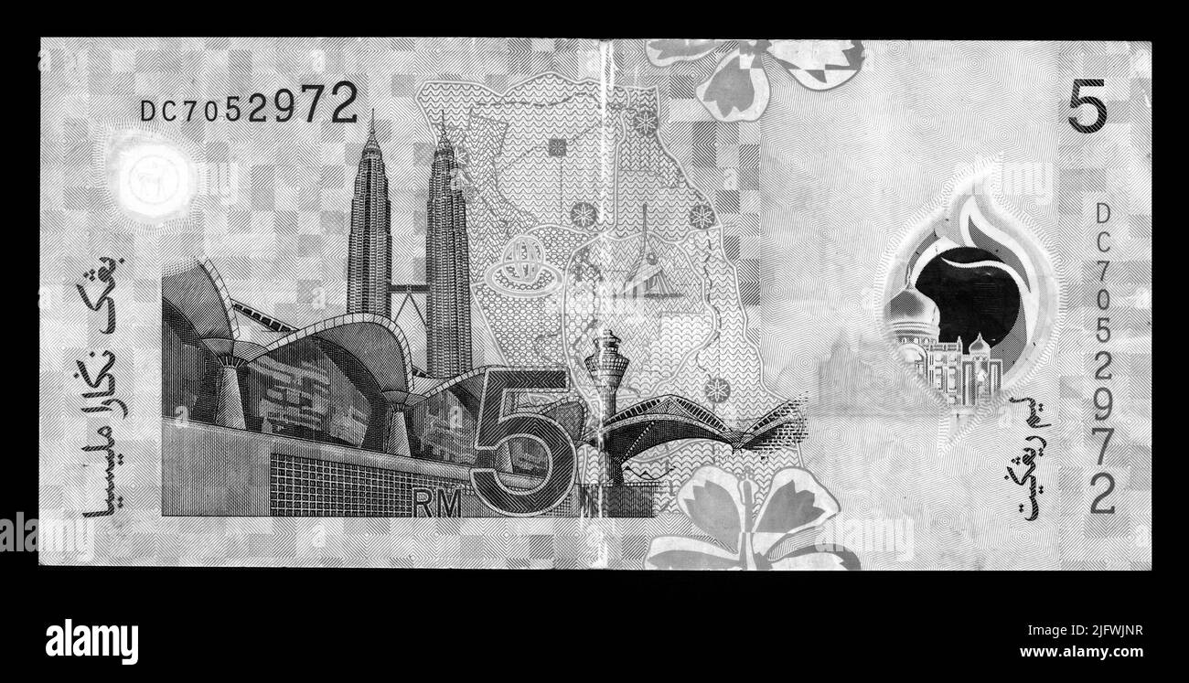 Malaysia bill Black and White Stock Photos & Images - Alamy