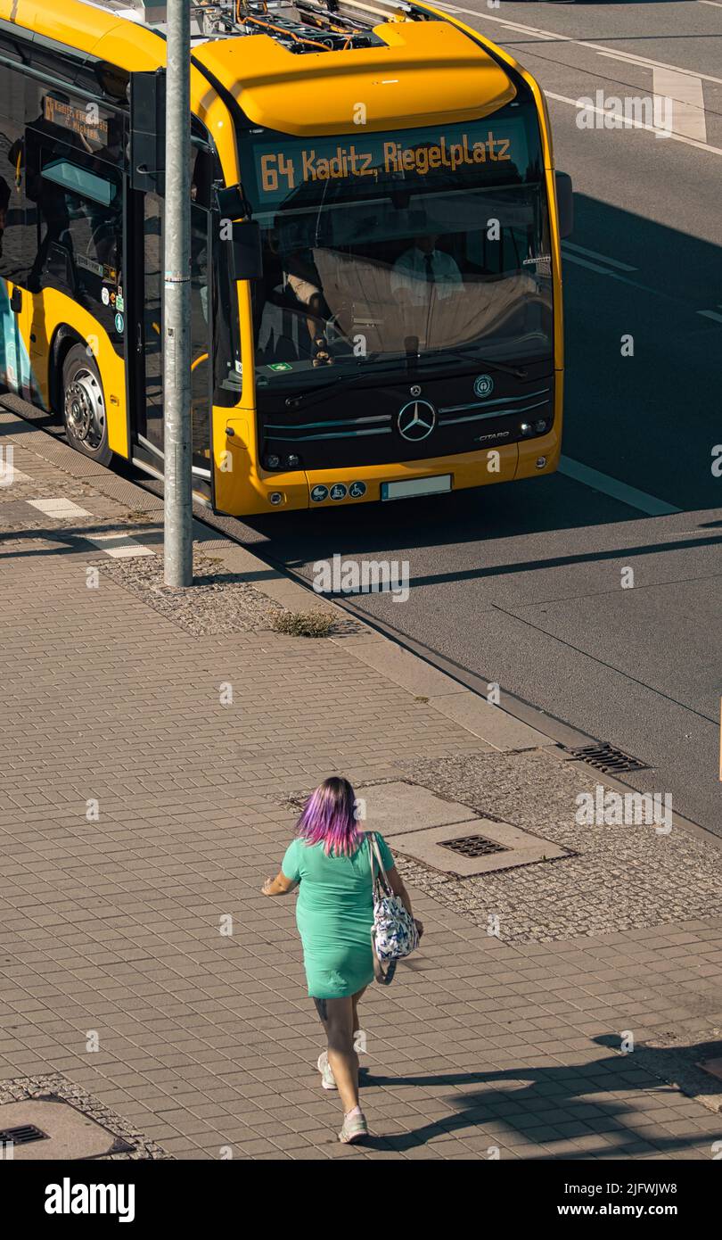 local traffic bus Stock Photo - Alamy
