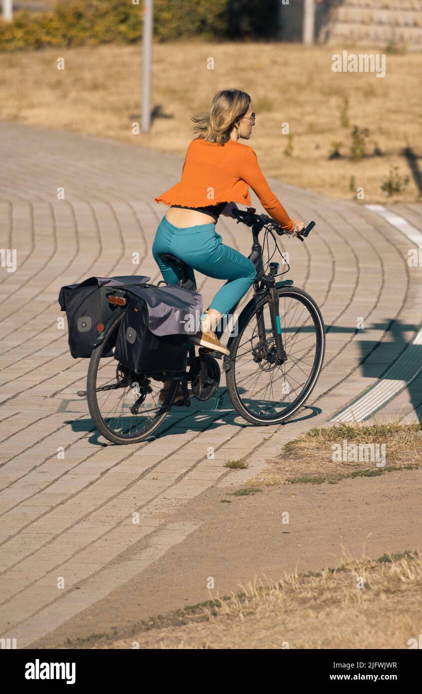 Cyclist wheel hi-res stock photography and images - Alamy