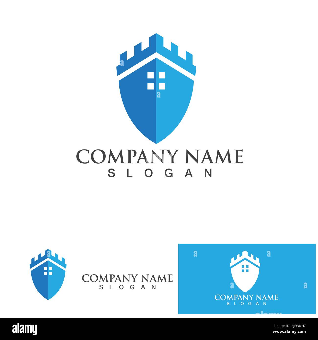 Fortress logo and symbol Stock Vector Image & Art - Alamy