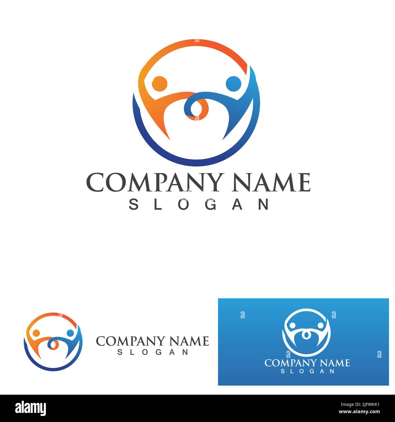 Community Logo Design Template for Teams or Groups.network and social ...