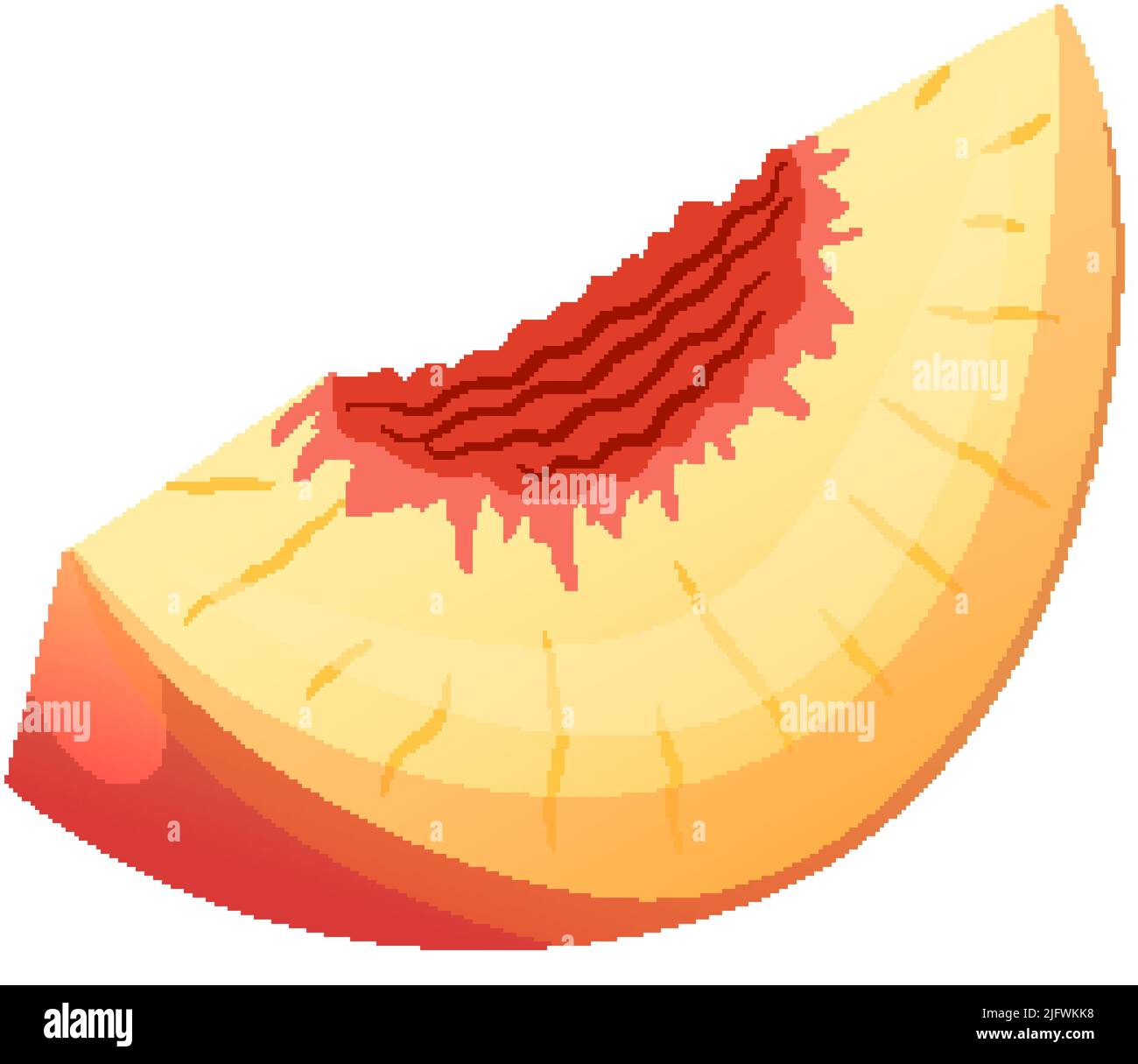 fruit peach cartoon vector Stock Vector Image & Art - Alamy