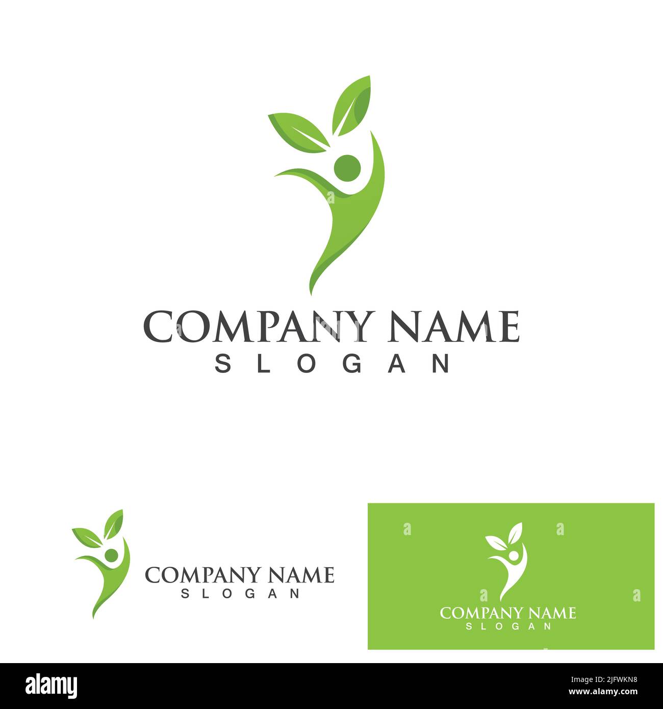 Health People Logo Vector illustration Design Template Stock Vector ...