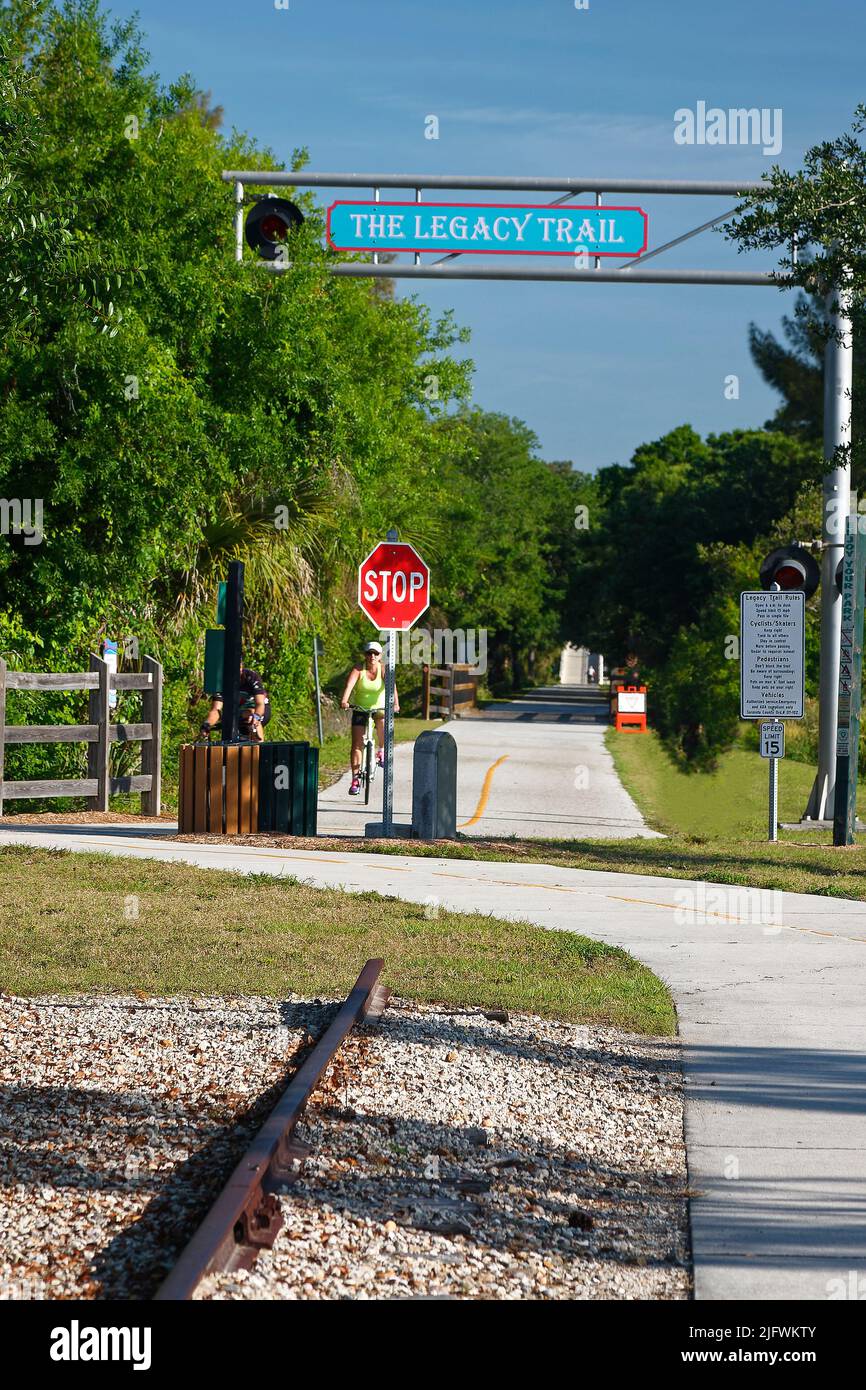 Legacy trail sarasota hi-res stock photography and images - Alamy