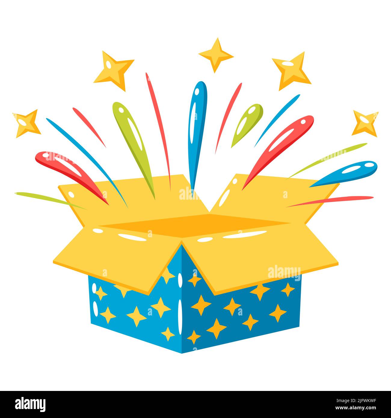 Fireworks box Stock Vector Images - Alamy