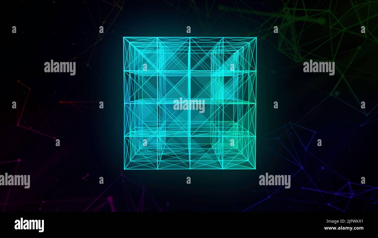 White squares transition animation hi-res stock photography and images - Alamy