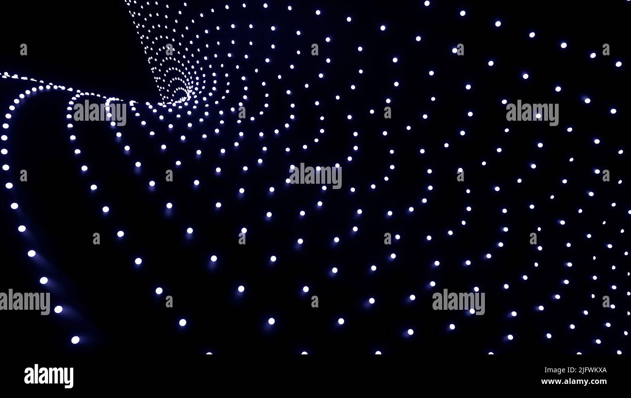 Black background.Design.Bright blue roundels that glow with white ...