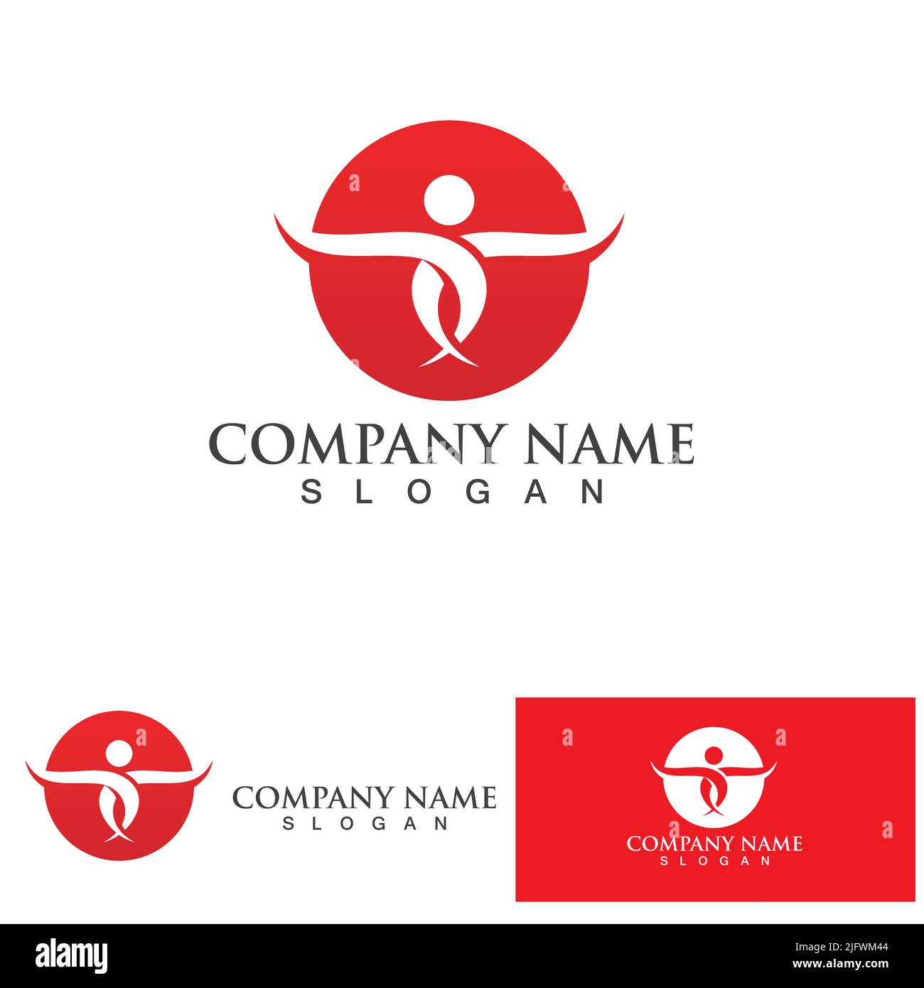 Healthy Life People Logo Stock Vector Image & Art - Alamy