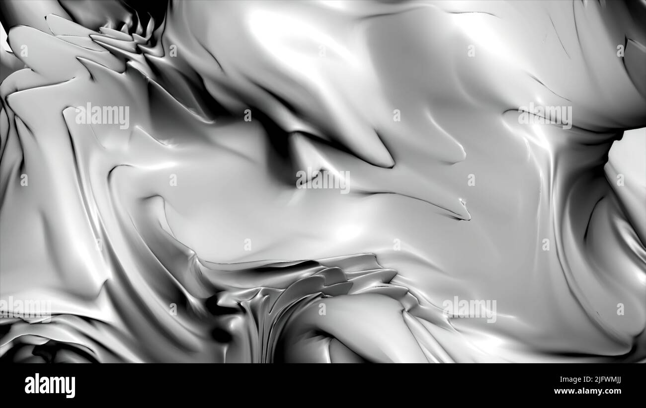 Animated 3D waving cloth texture. Motion. Smooth silk cloth surface ...
