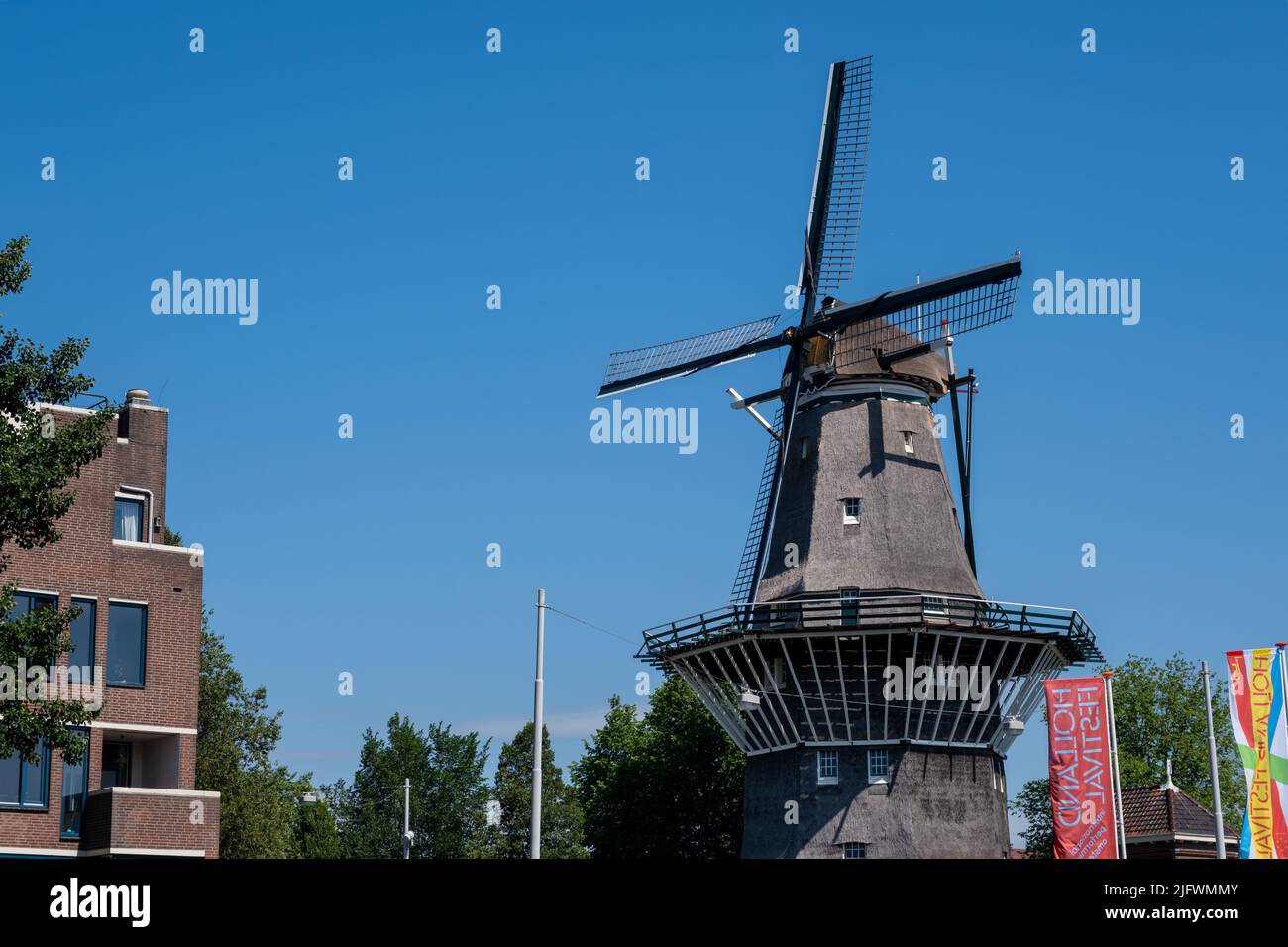 Amsterdam de gooyer windmill molen hi-res stock photography and images - Alamy