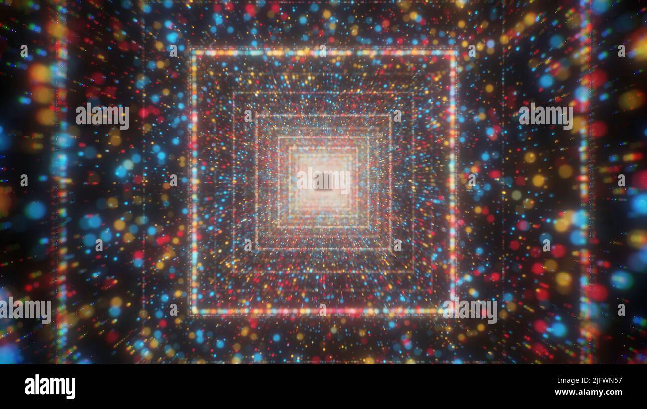 Loop rotation line motion graphics hi-res stock photography and images ...