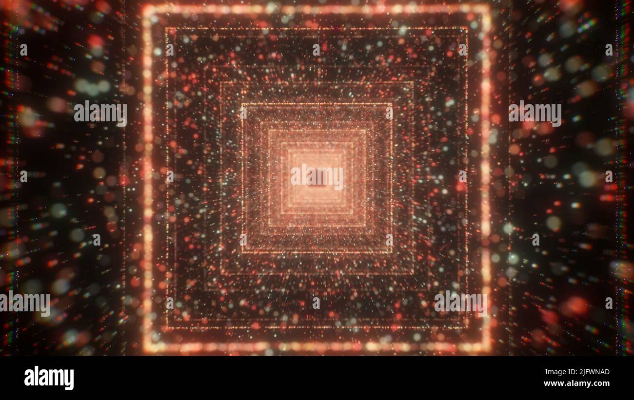 Dark background with red shades.Motion.Loading as a percentage running ...