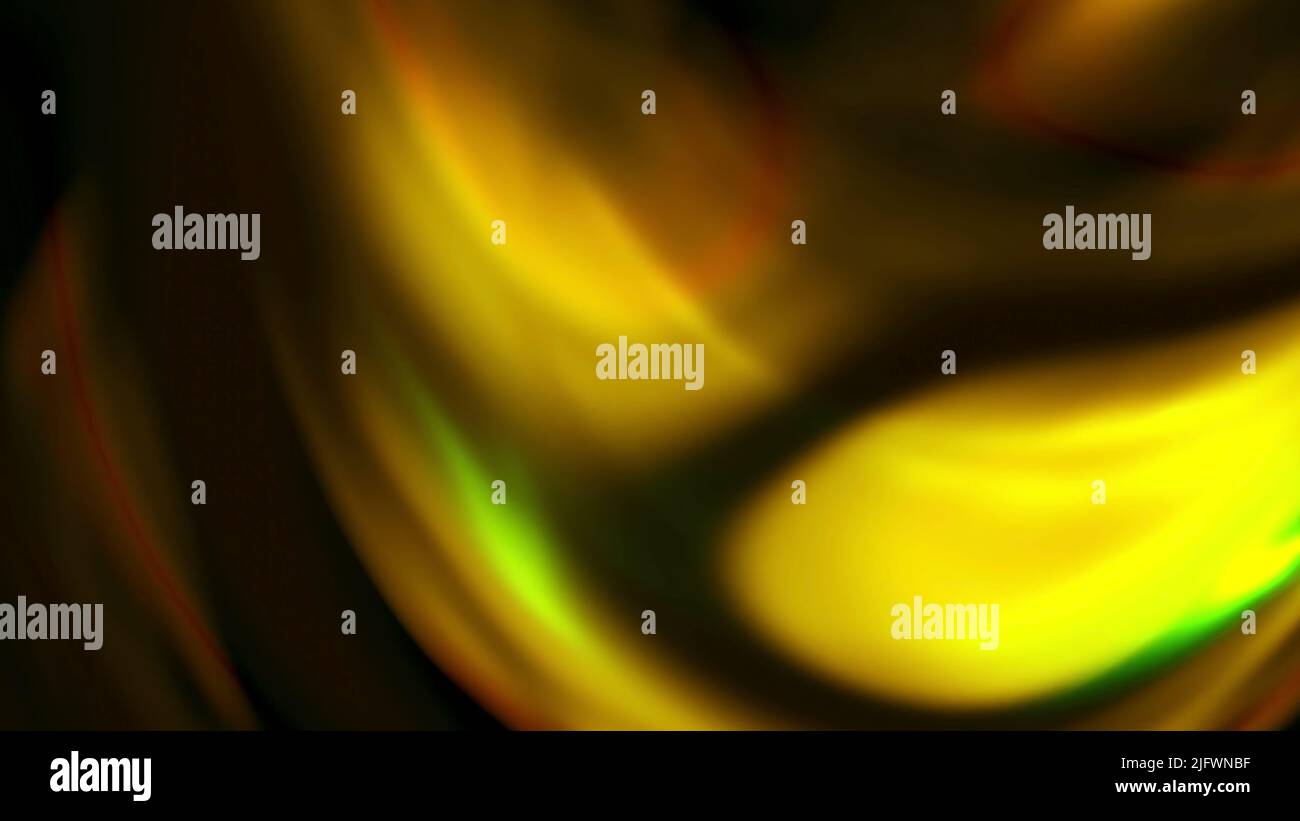 Futuristic iridescent holographic moving fabric waves in motion. Design ...