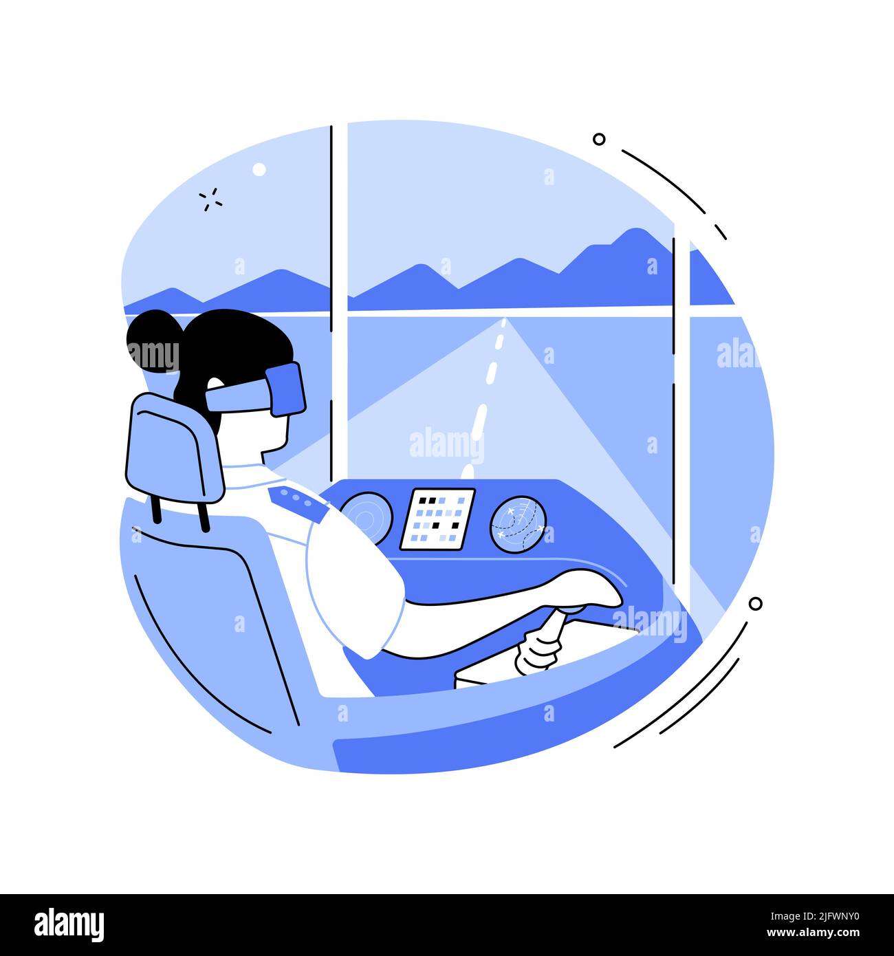 Flight training device Stock Vector Images - Alamy