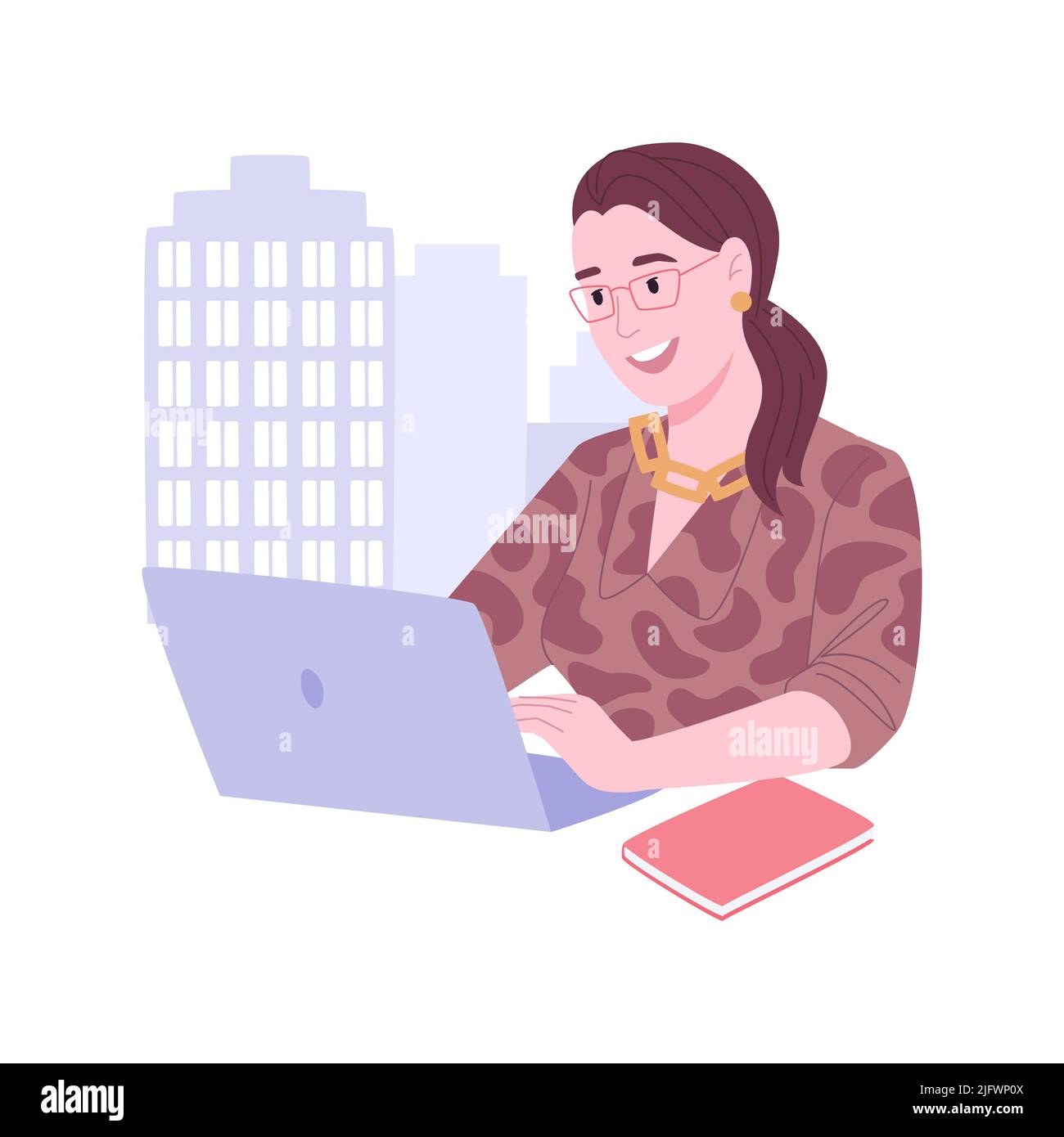 Blogging isolated cartoon vector illustrations Stock Vector Image & Art ...