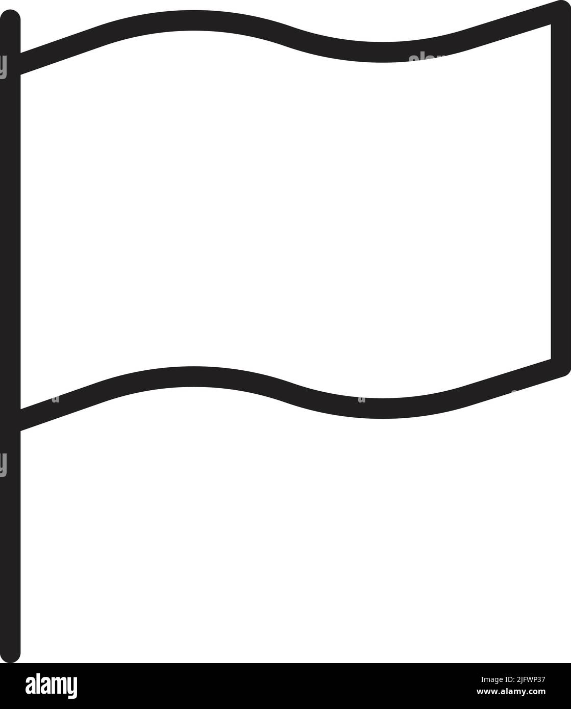 Flag icon. Simple Vector. Line style Stock Vector Image & Art - Alamy