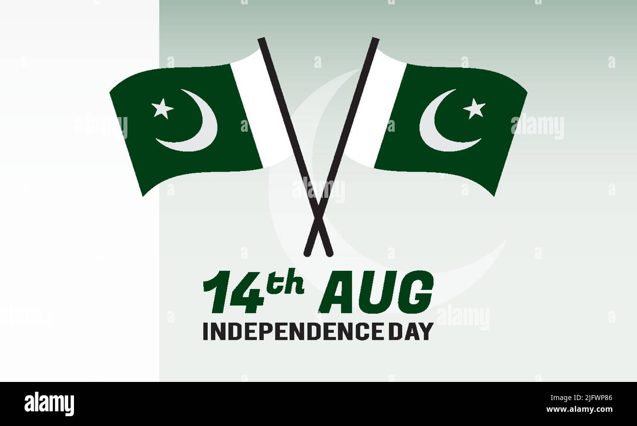 Independence Day 14th August Pakistan Patriotism Holiday Template For