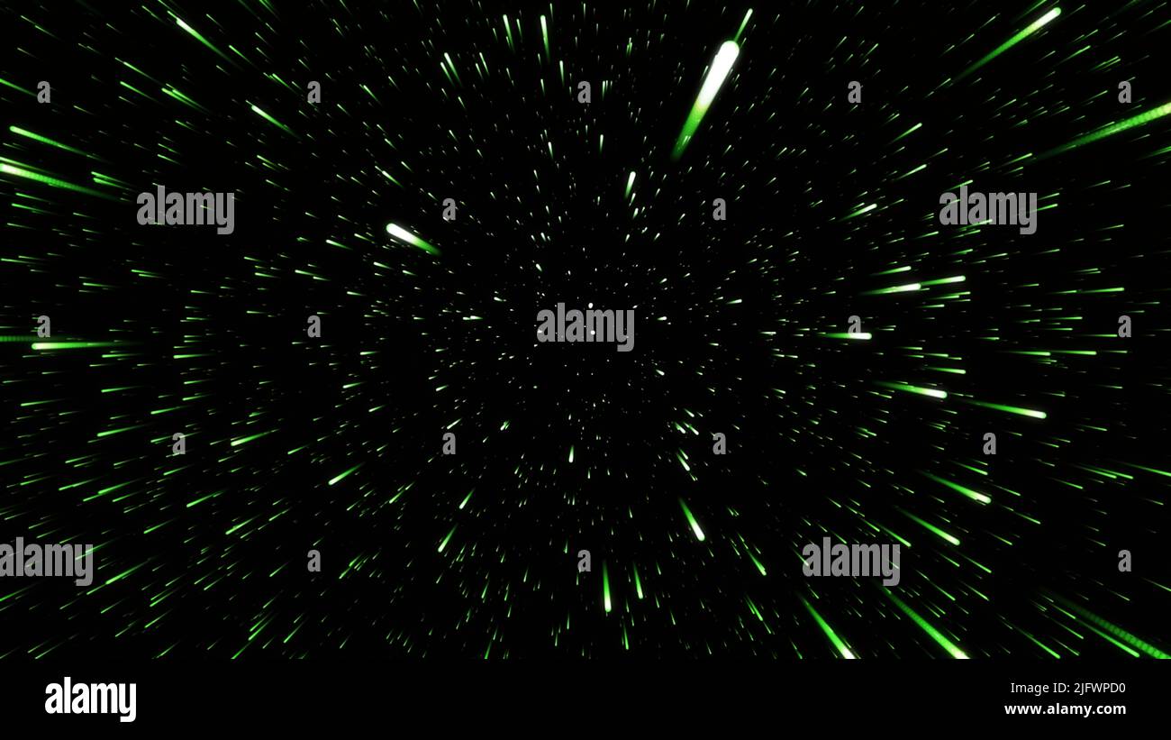 Flying Through stars and nebula In outer space. Motion. Galaxy ...