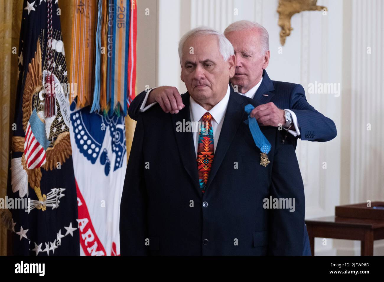 Washington, DC, July 5, 2022. United States President Joe Biden awards ...