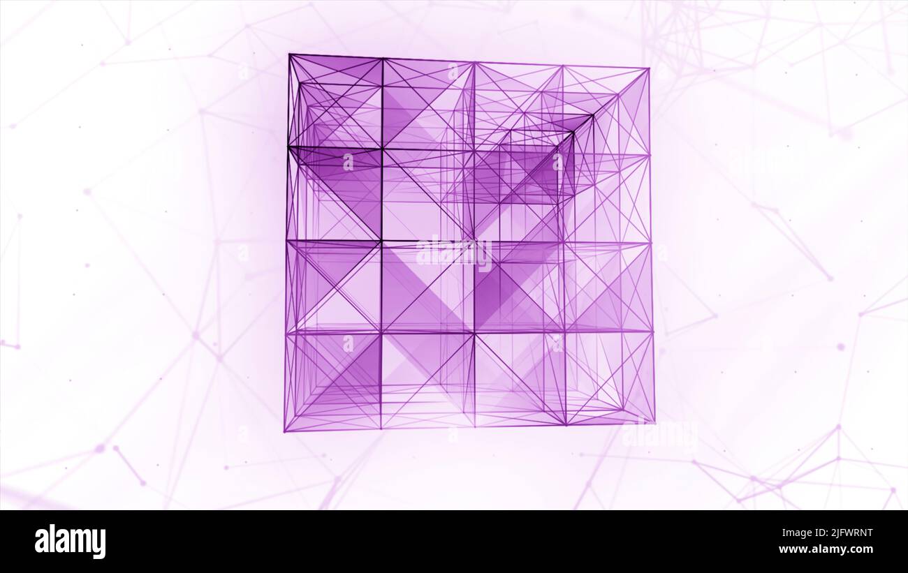 Pink and white background.Motion.A bright background with large bright ...