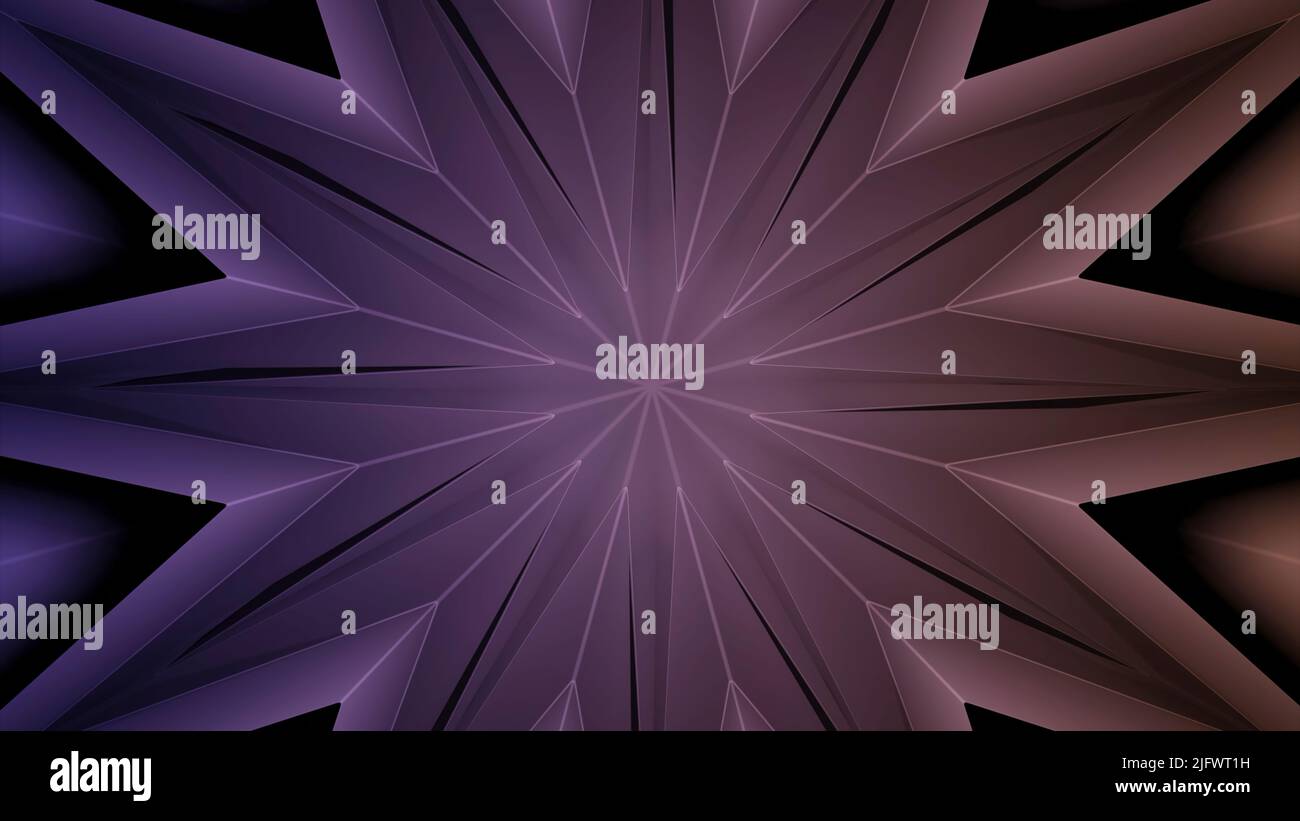 Animation with star pattern appearing in center. Design. Flashing star ...