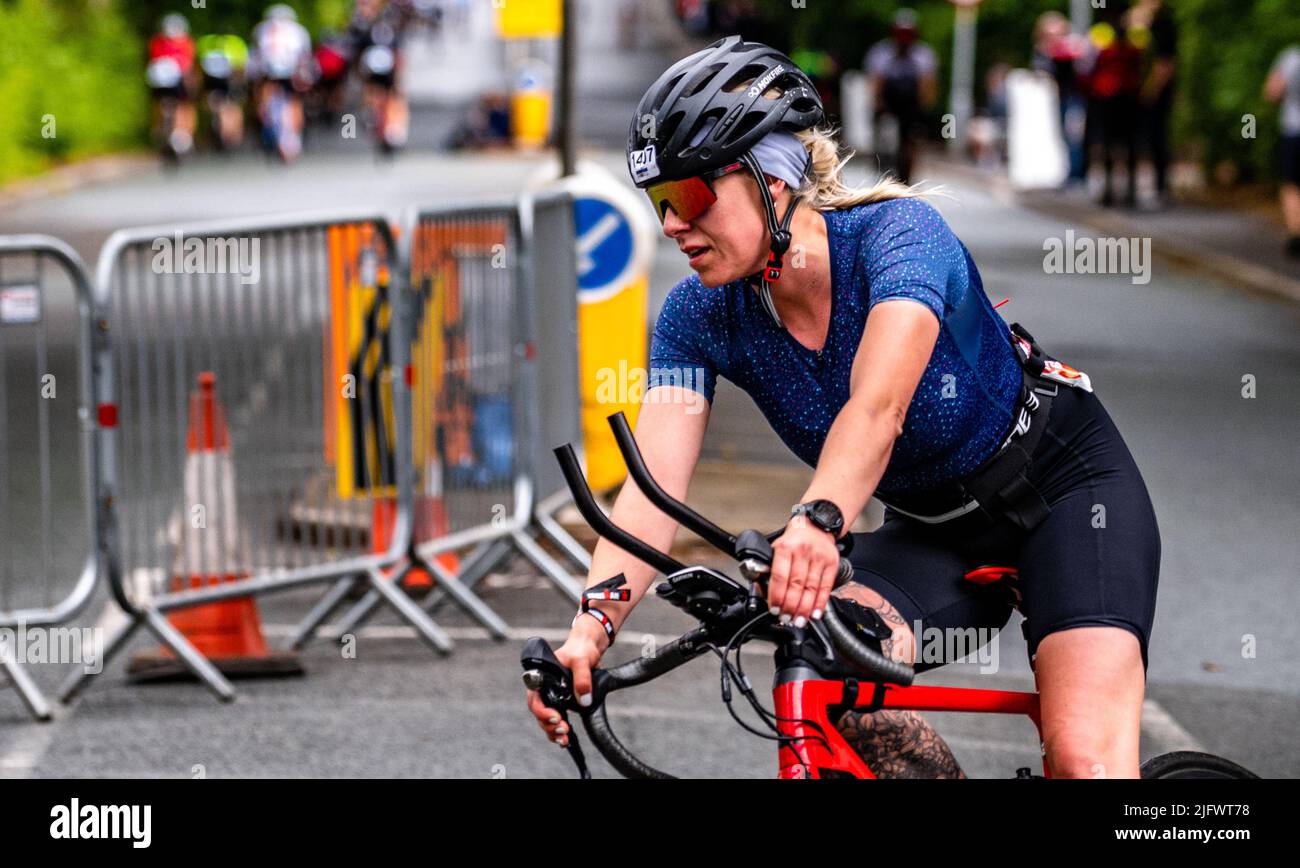 Ironman Bolton UK Stock Photo - Alamy