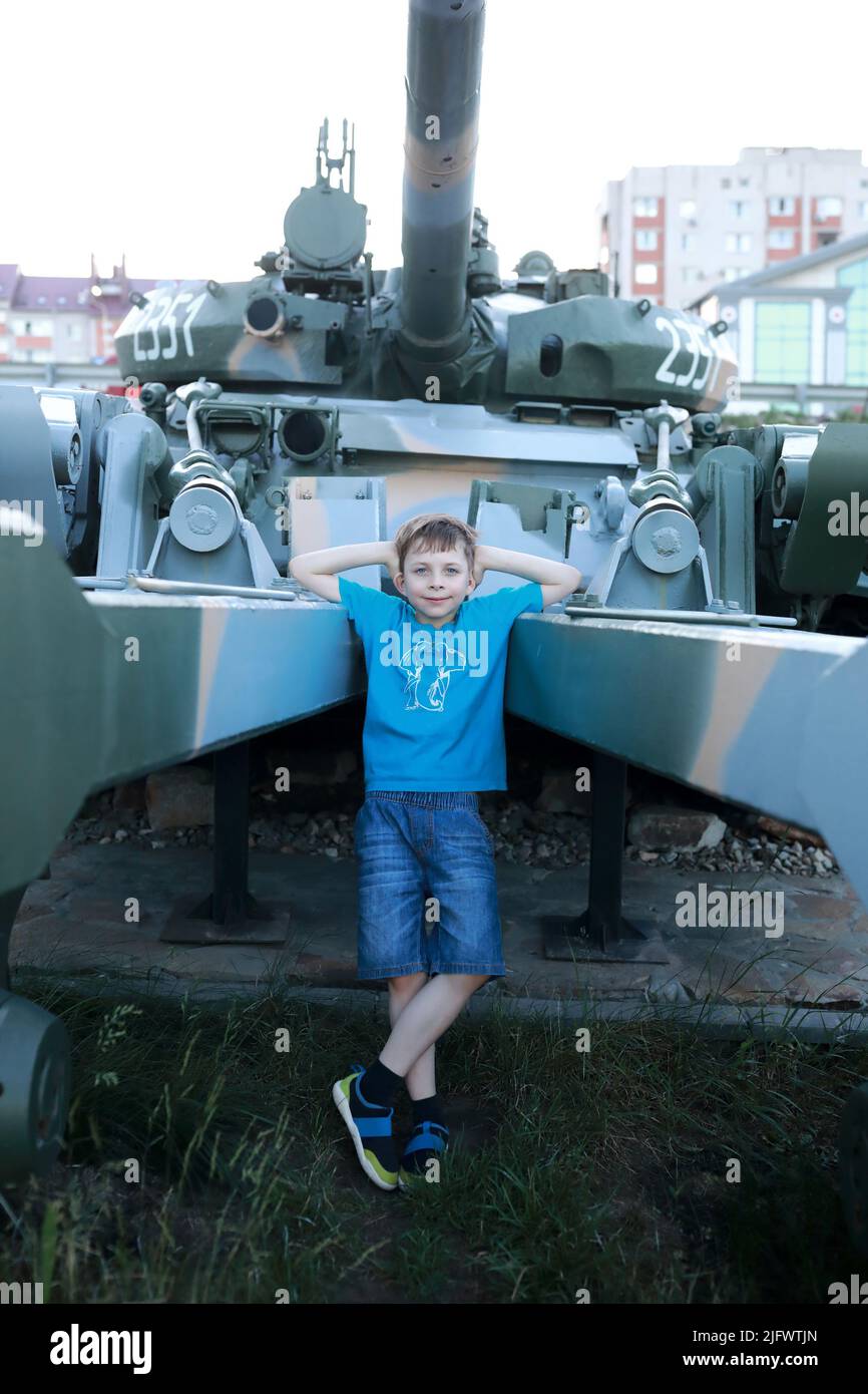 Portrait one armed child in front old hi-res stock photography and ...