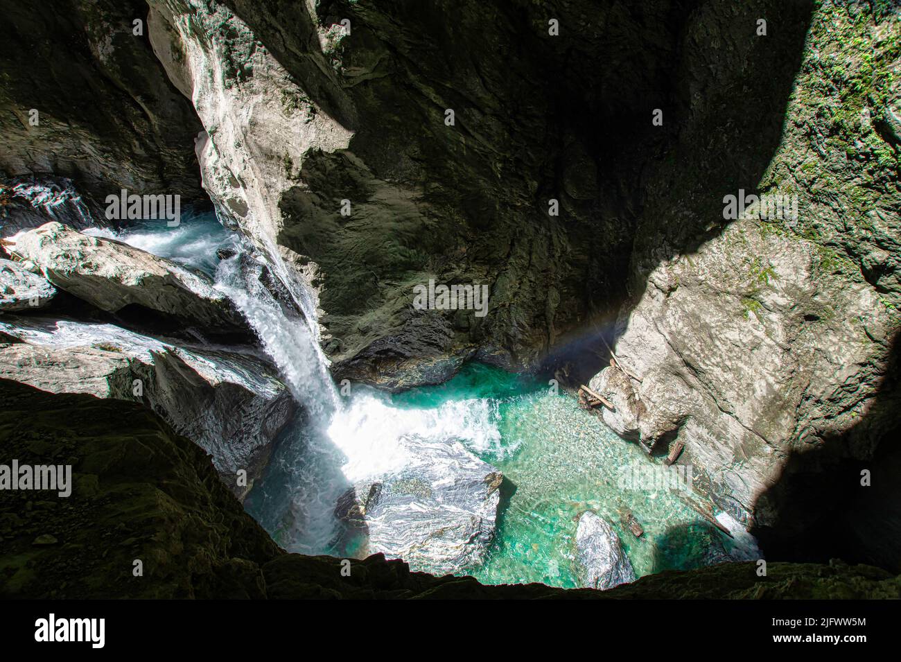 Famous Lichtensteinklamm - breathtaking gorge, canyons and Waterfalls ...