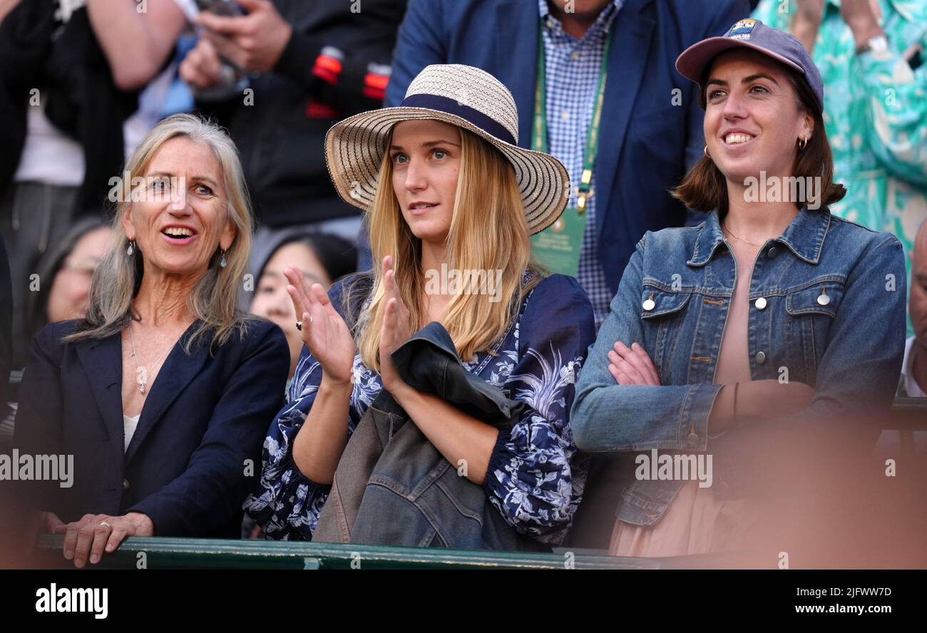Louise Jacobi after watching boyfriend Cameron Norrie win his Gentlemen ...