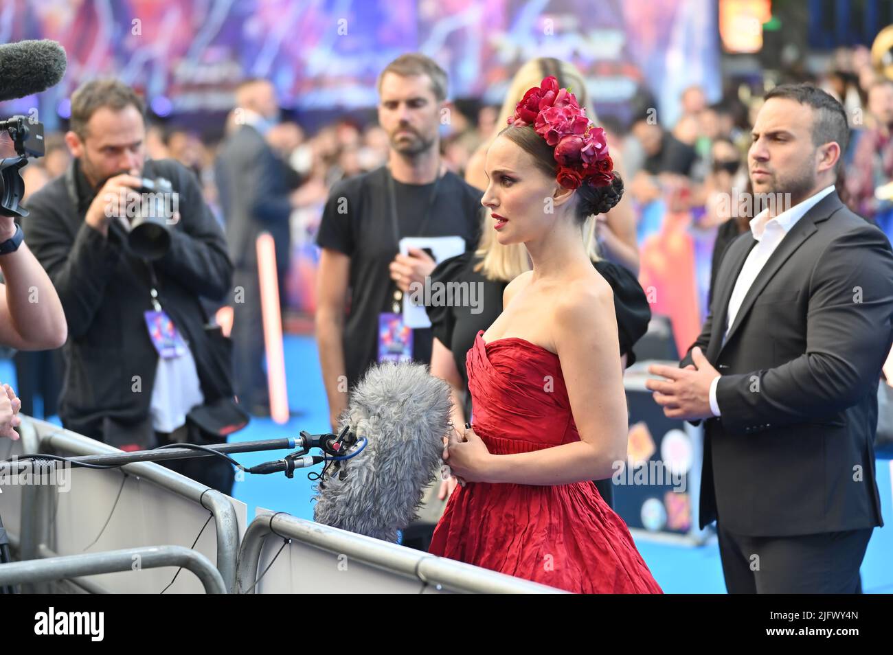 London, UK, 05/07/2022, Natalie Portman arrives at the Marvel Studios ...