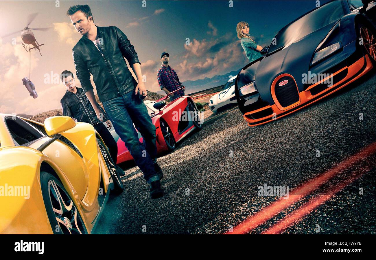 DOMINIC COOPER, AARON PAUL, SCOTT MESCUDI, IMOGEN POOTS, NEED FOR SPEED ...
