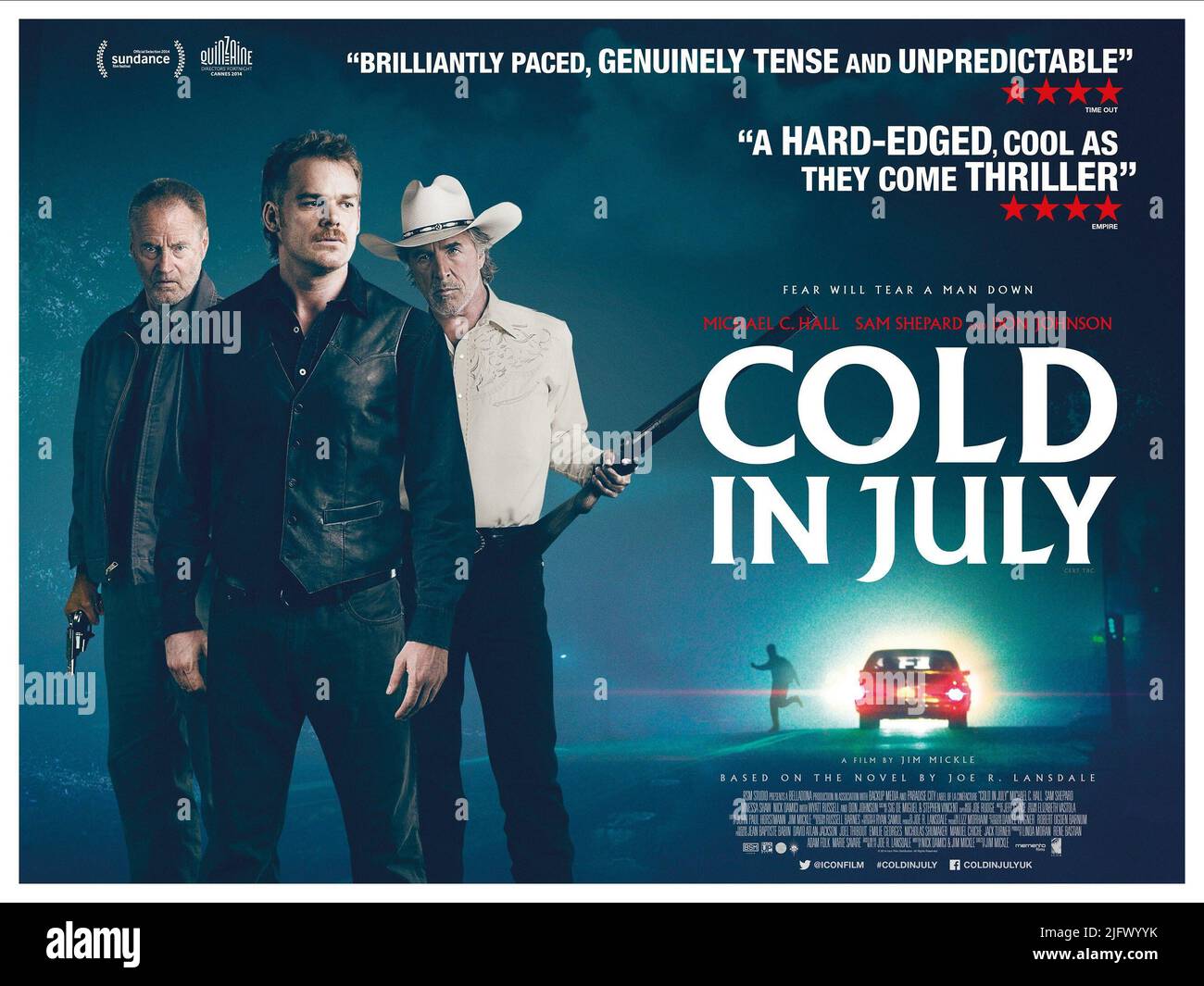 Cold In July Movie Poster