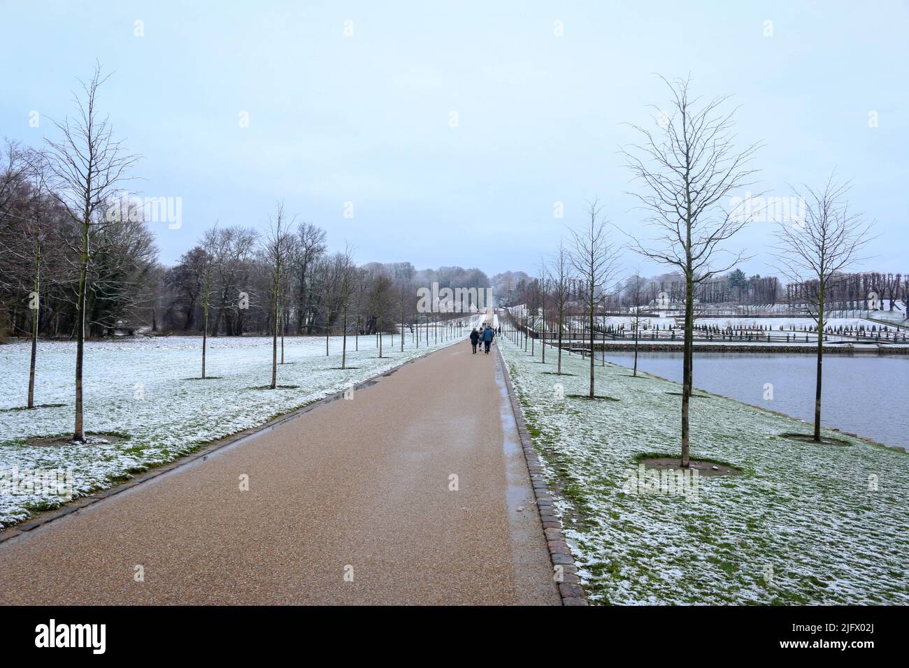Frederiksborg castle winter hi-res stock photography and images - Alamy