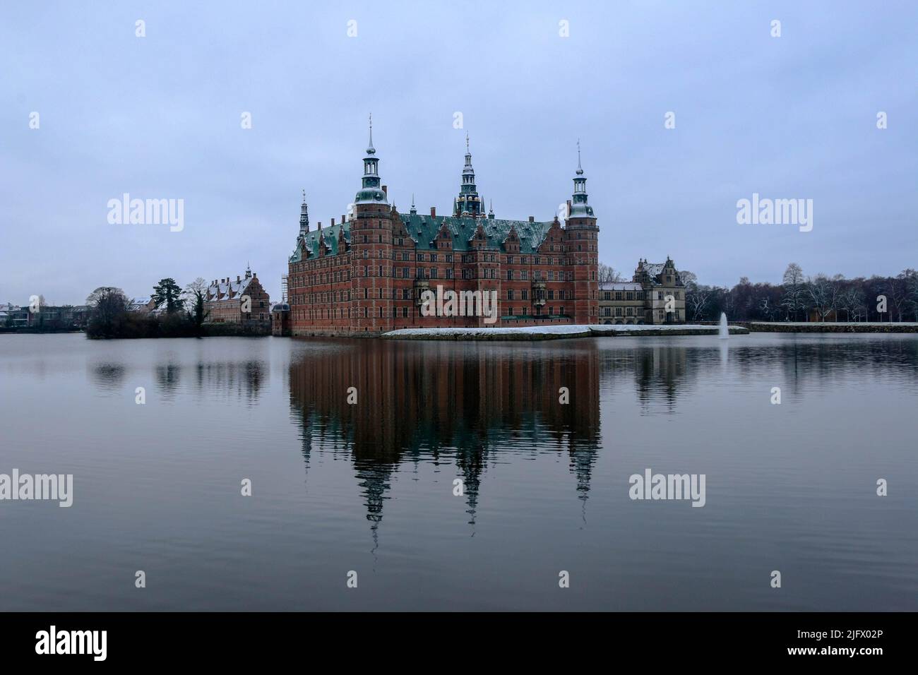 Frederiksborg castle winter hi-res stock photography and images - Alamy