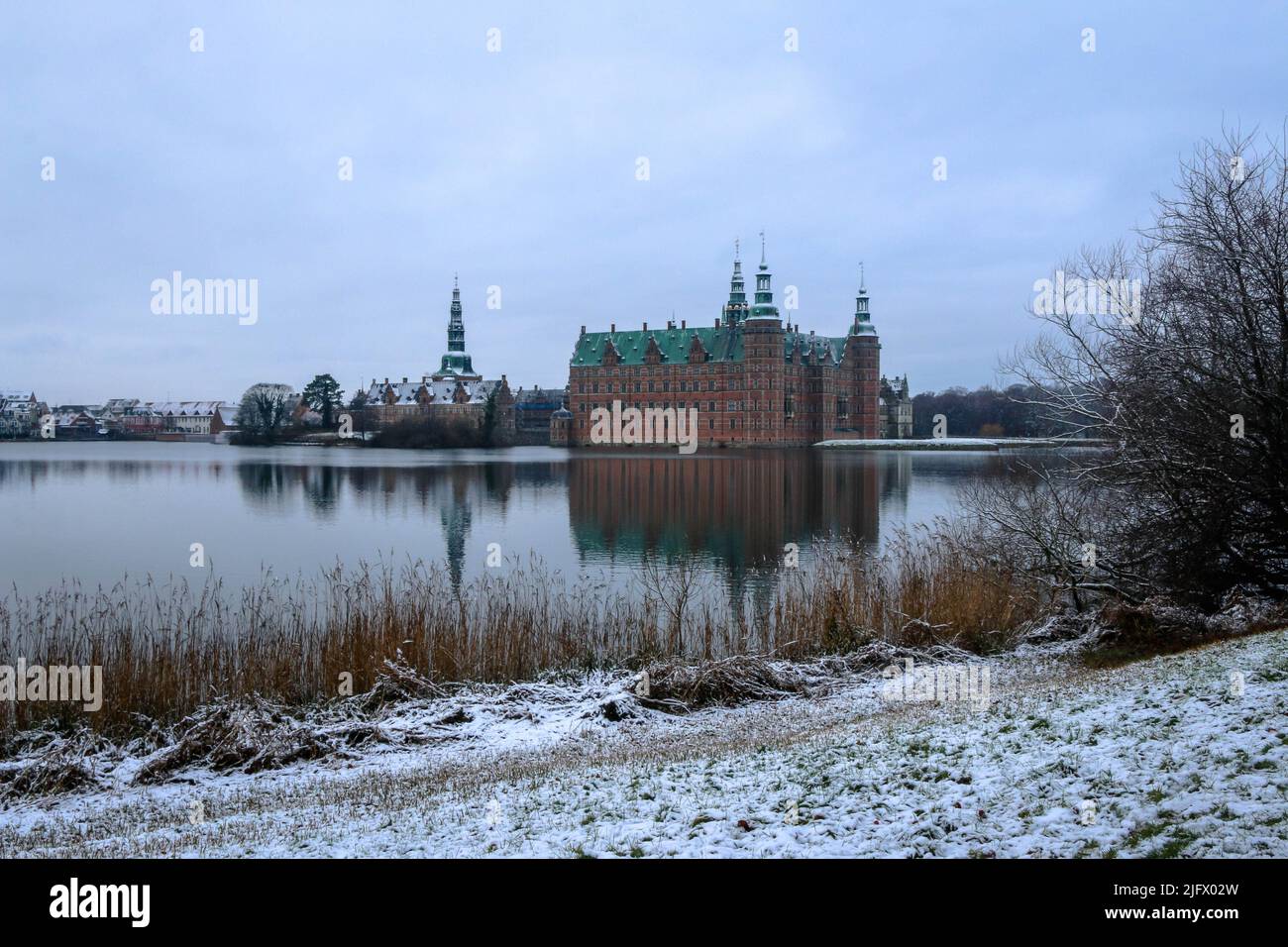 Frederiksborg castle winter hi-res stock photography and images - Alamy
