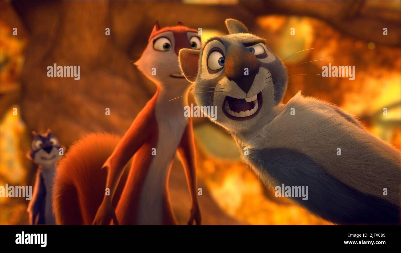 ANDIE, SURLY, THE NUT JOB, 2014 Stock Photo - Alamy