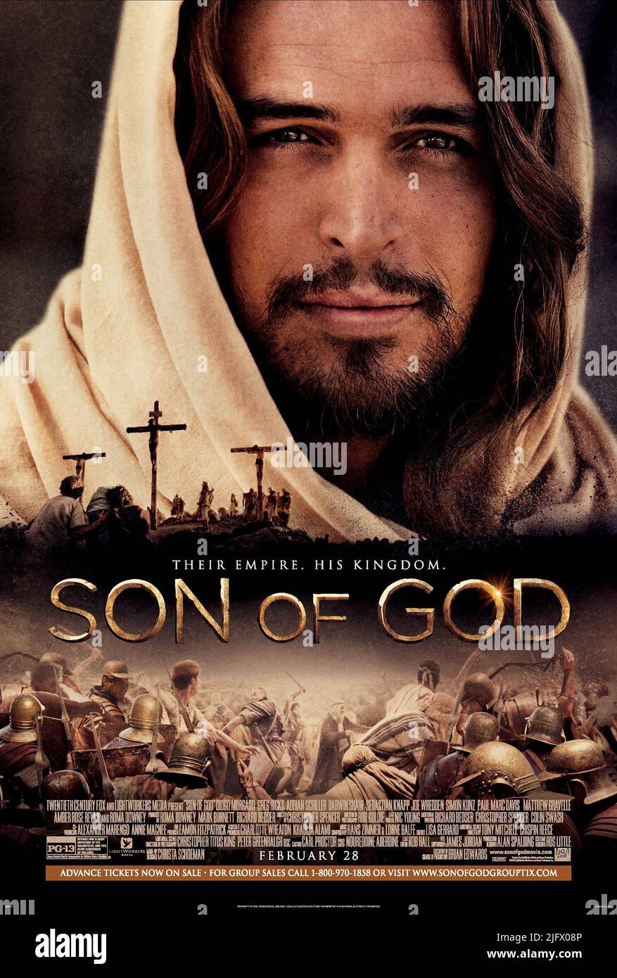 DIOGO MORGADO POSTER, SON OF GOD, 2014 Stock Photo - Alamy