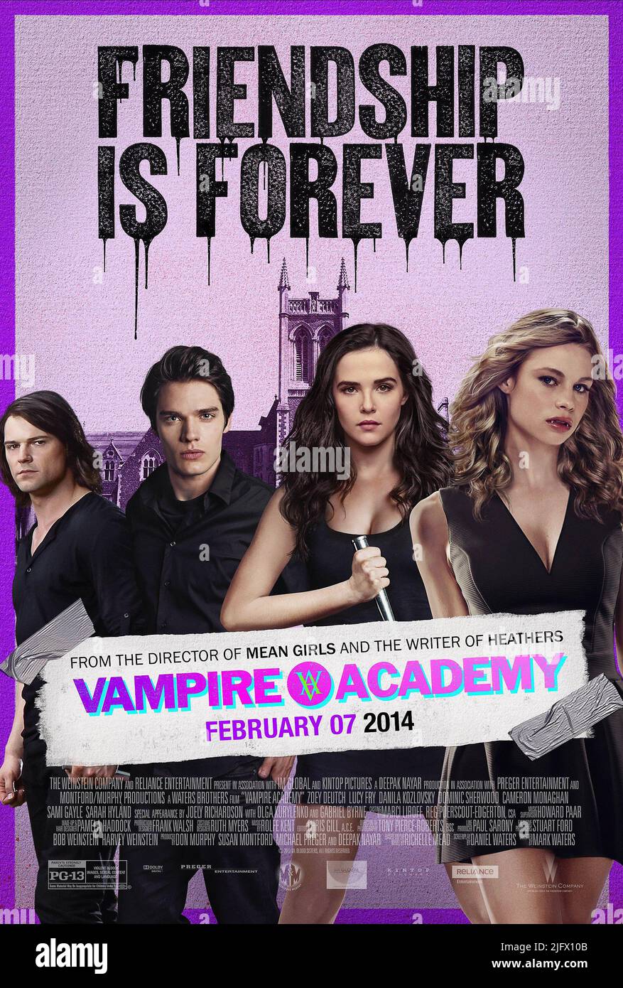 Movie poster vampire academy hi-res stock photography and images - Alamy