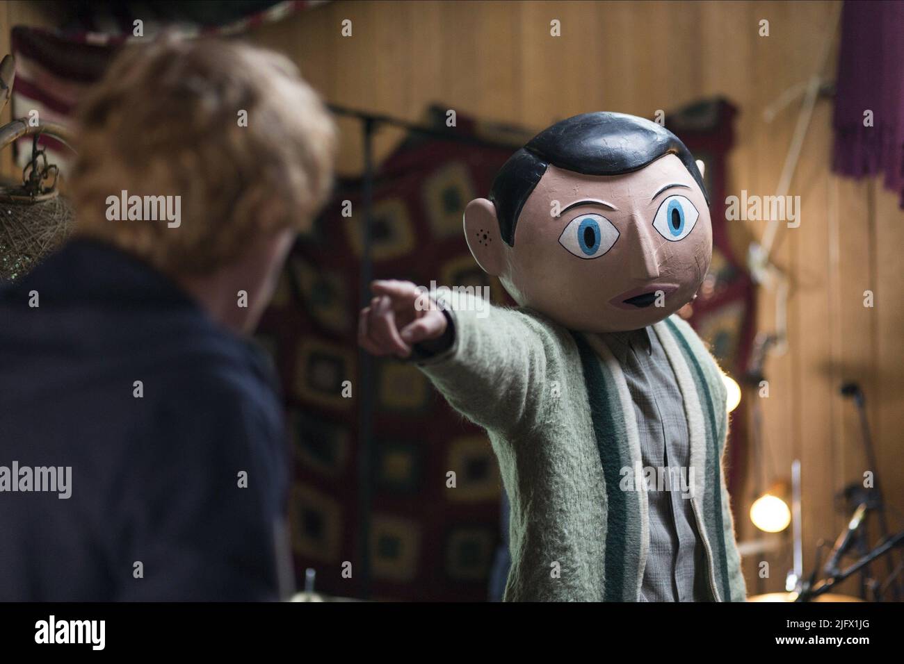 DOMHNALL GLEESON, MICHAEL FASSBENDER, FRANK, 2014 Stock Photo - Alamy