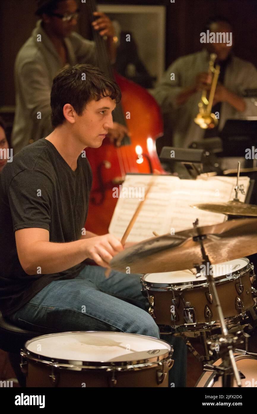 MILES TELLER, WHIPLASH, 2014 Stock Photo - Alamy