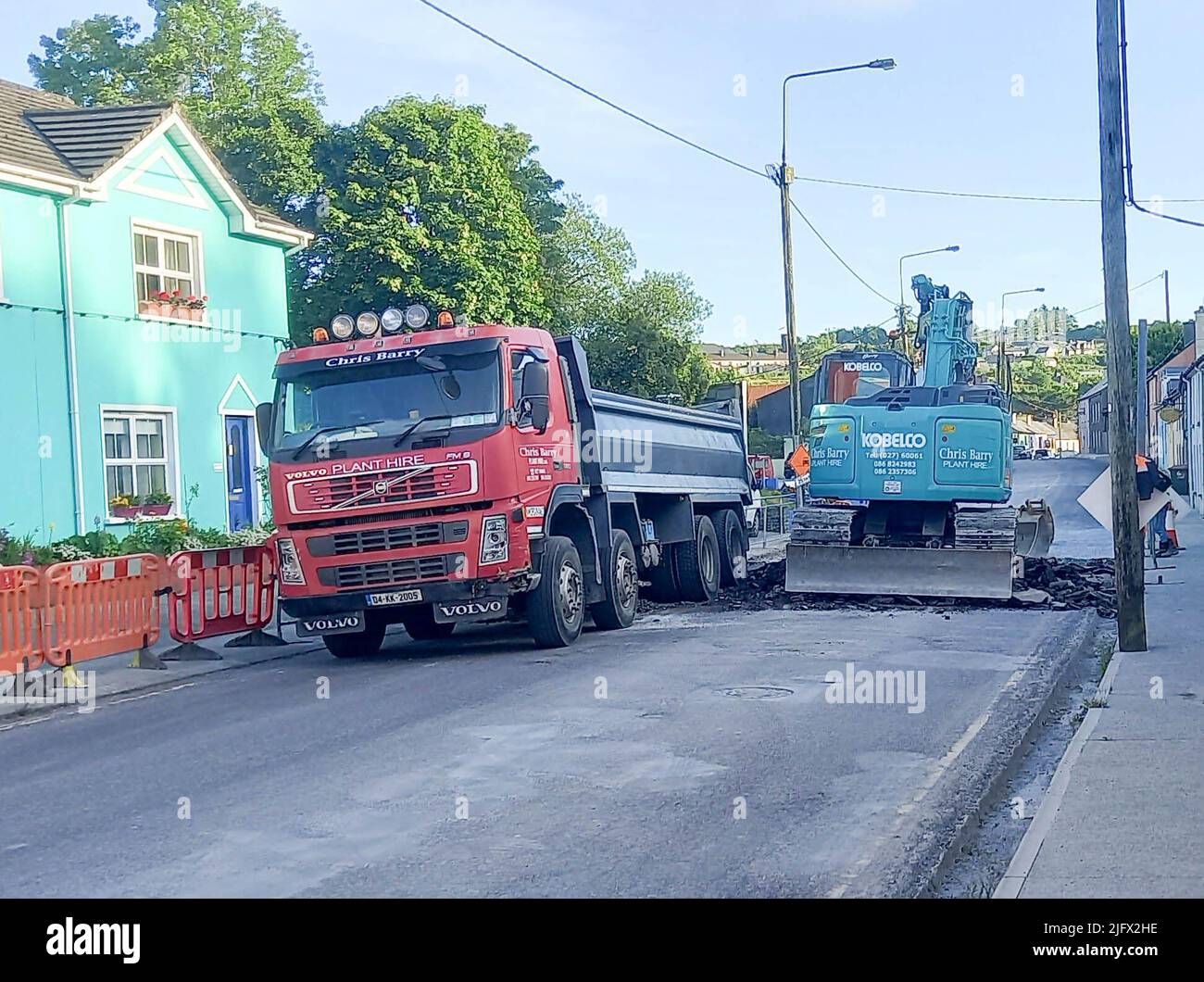 Bantry West Cork Ireland, Tuesday 5 Jul 2022; The main road into Bantry ...