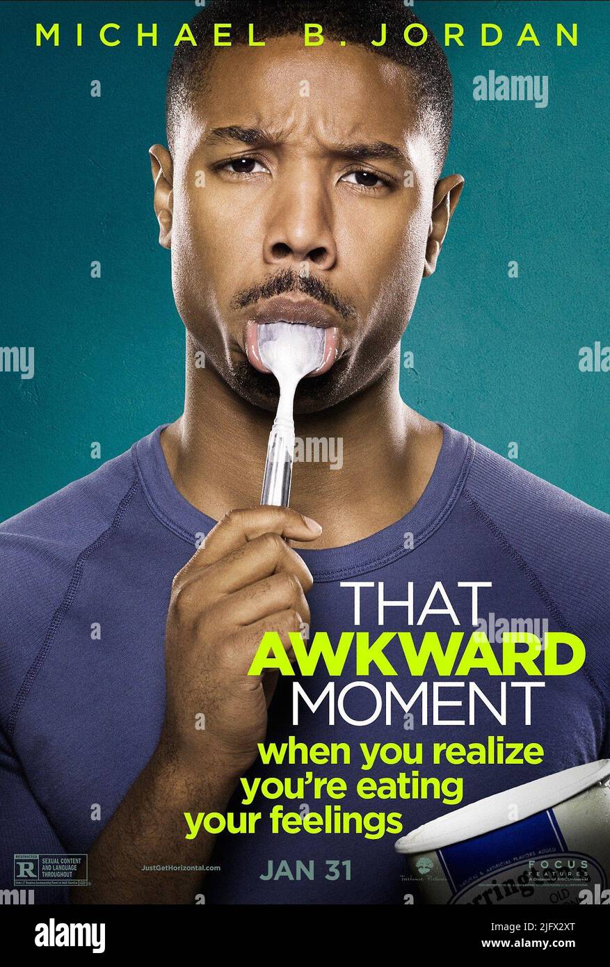 MICHAEL B. JORDAN POSTER, THAT AWKWARD MOMENT, 2014 Stock Photo - Alamy