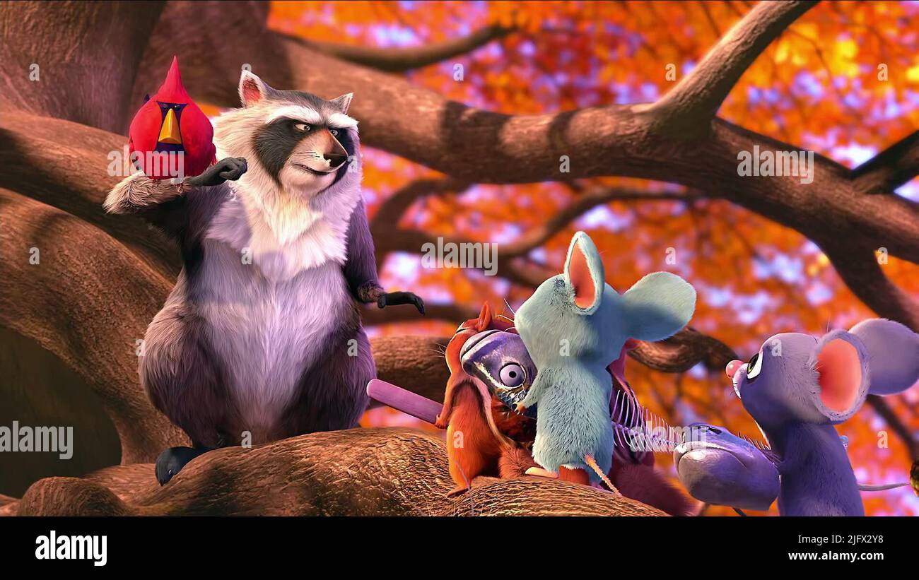 RACCOON, THE NUT JOB, 2014 Stock Photo - Alamy