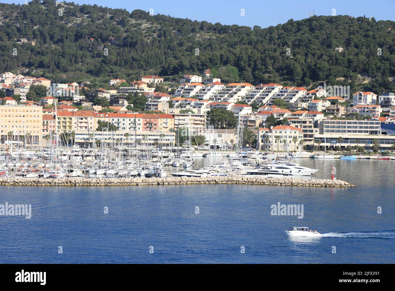 Scenes around the harbour at Split, Croatia Stock Photo - Alamy
