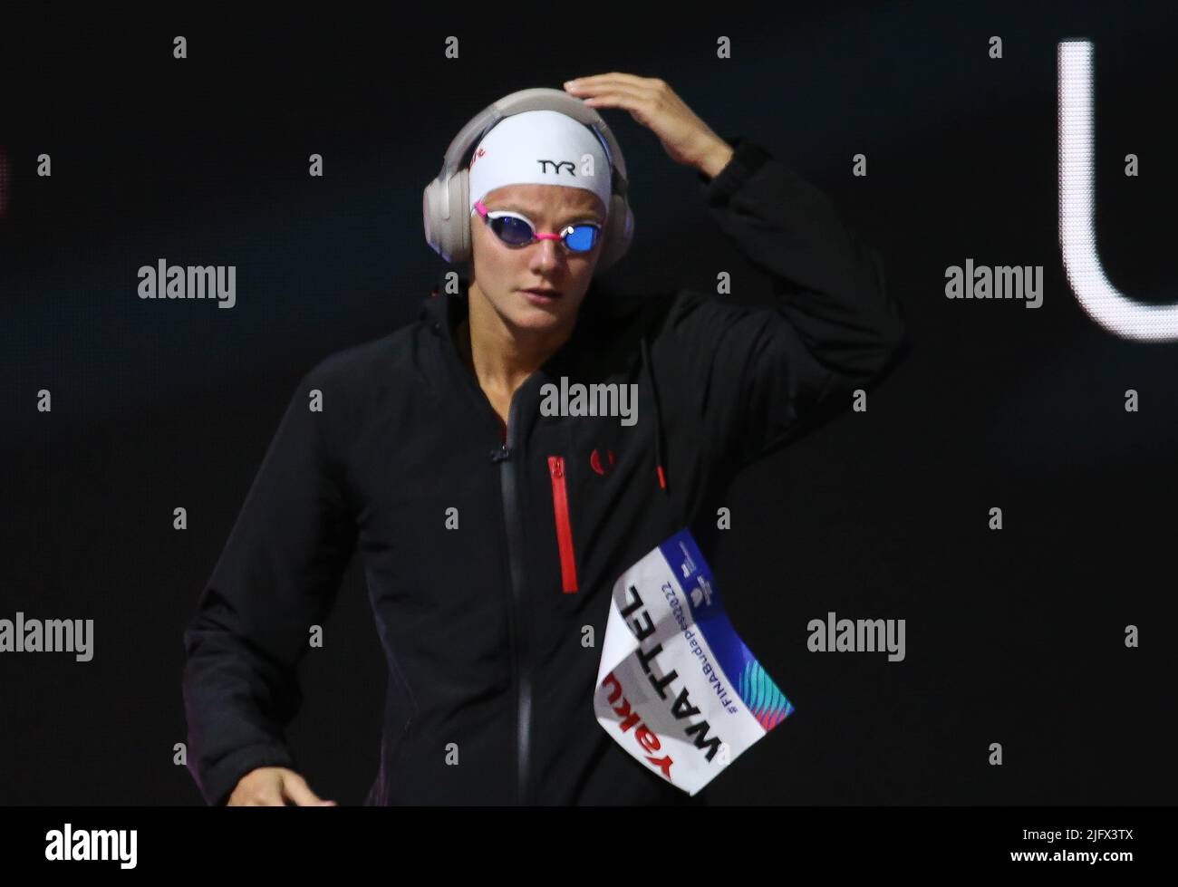 Marie Wattel of France Finale 100 M Freestyle Women during the 19th ...