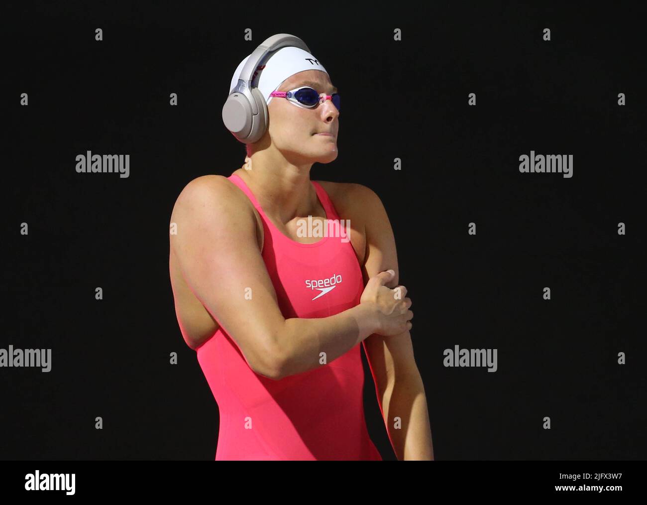 Marie Wattel of France Finale 100 M Freestyle Women during the 19th ...