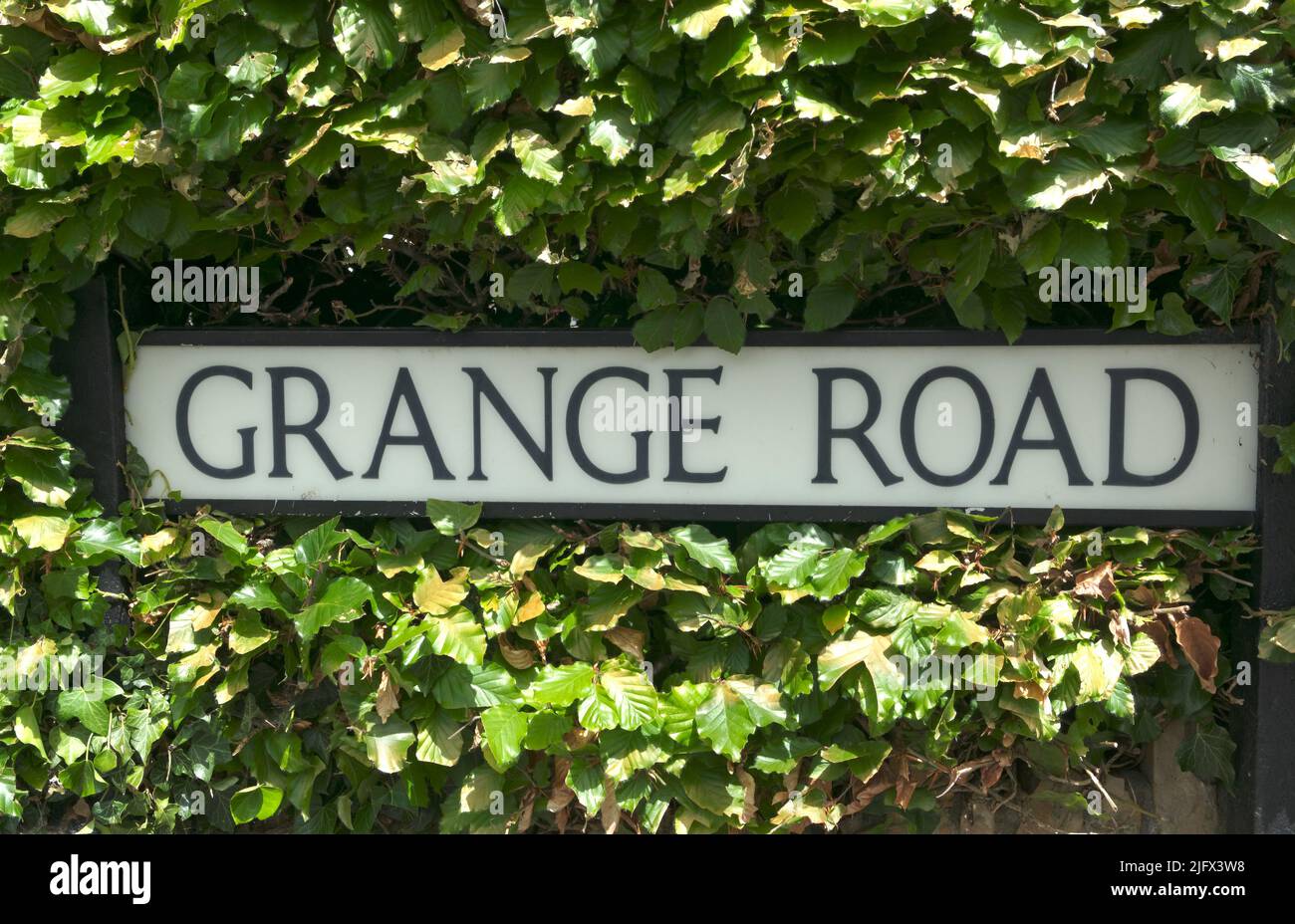 Sign for Grange Road, June 2022 Stock Photo - Alamy