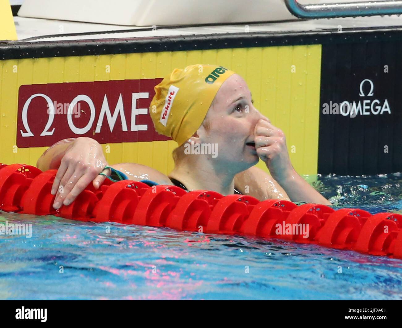 Mollie O’Callaghan of Australia Finale 100 M Freestyle Women during the ...