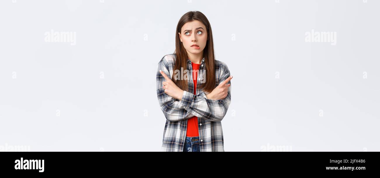 Portrait woman facing sideways hi-res stock photography and images - Alamy